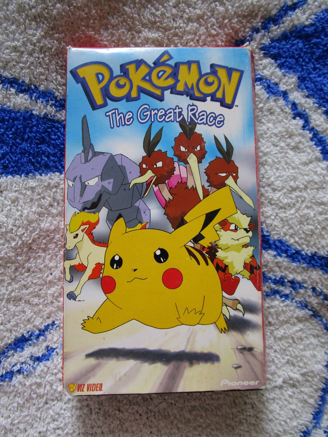 Vintage 1998 Nintendo Pokémon the Great Race VHS Tape - Etsy
