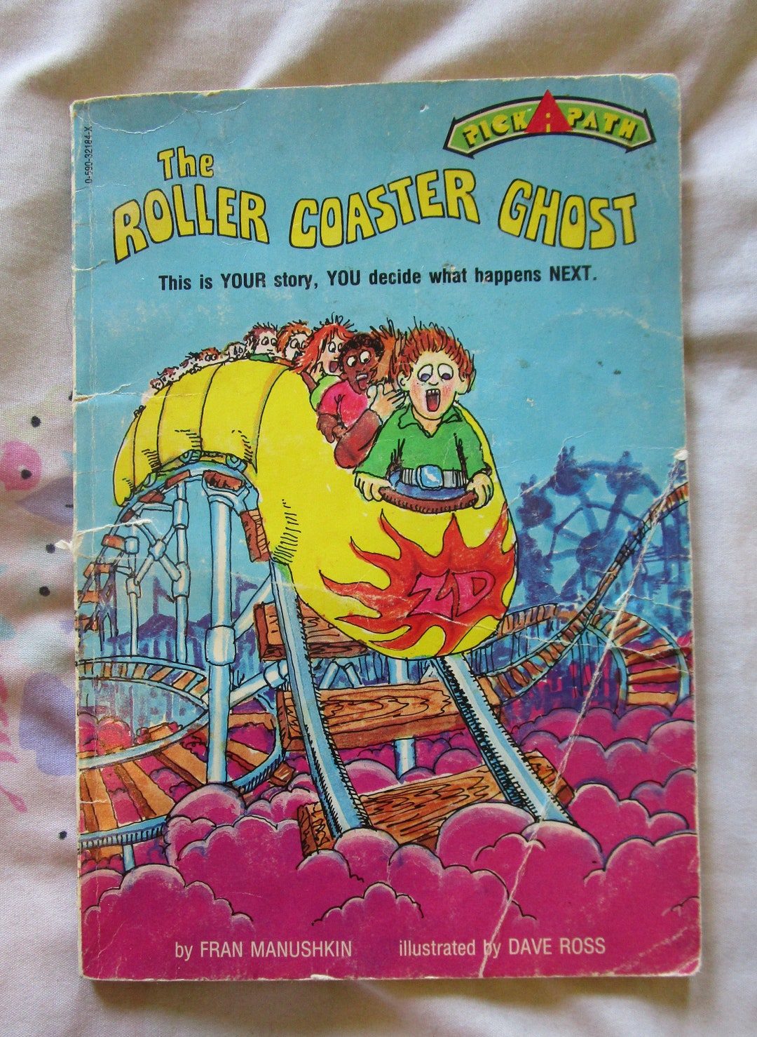 Vintage 1983 Scholastic the Roller Coaster Ghost Pick A Path SC Book - Etsy