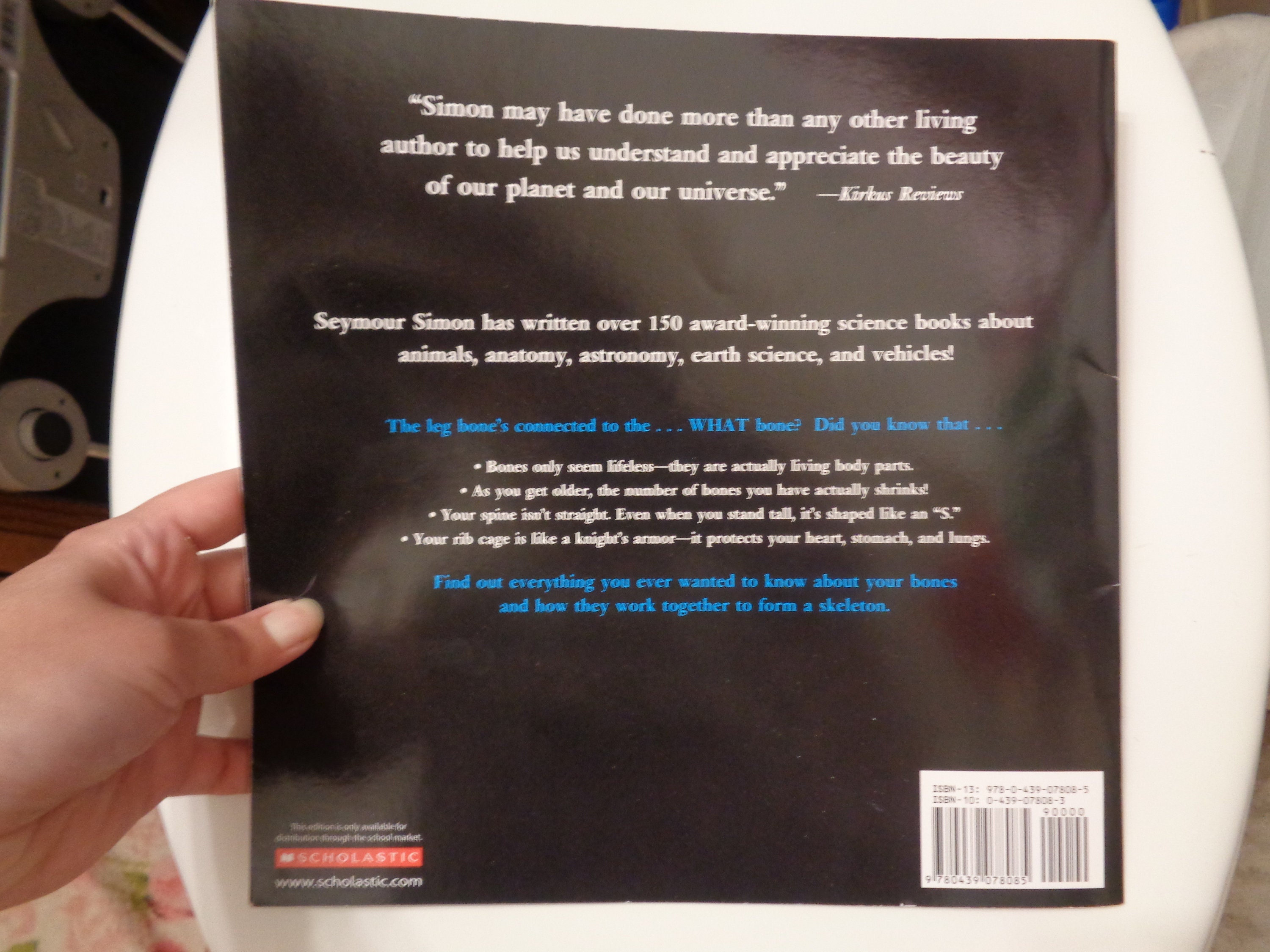 Vintage 1992 Scholastic Bones SC Book - Etsy