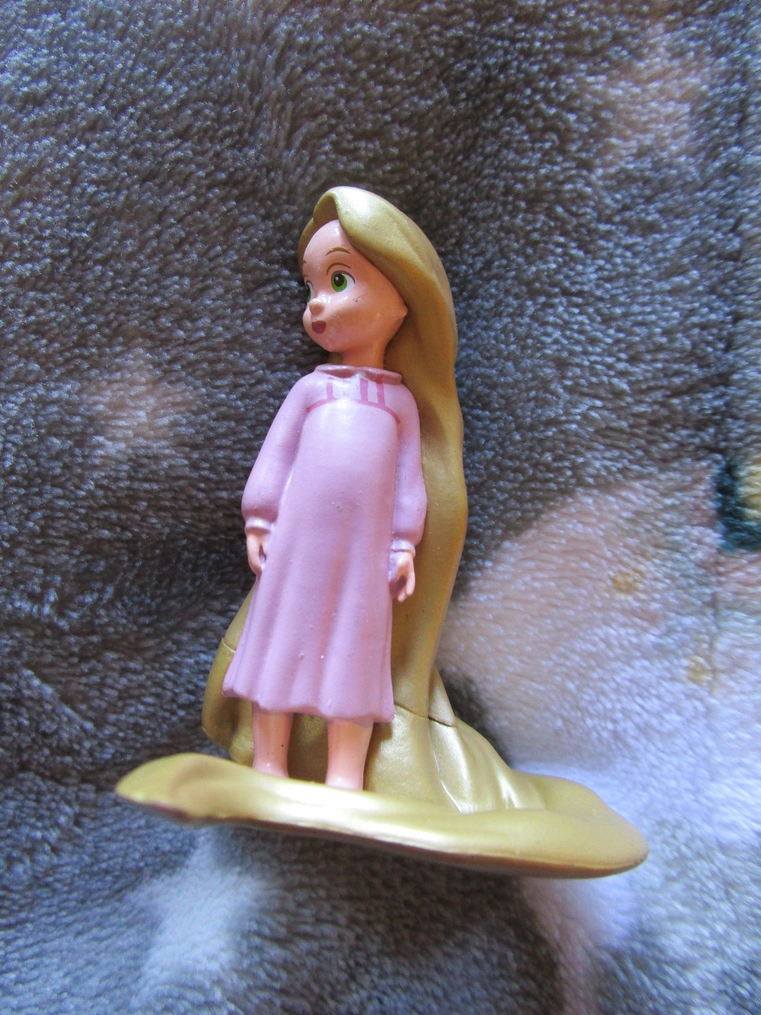 Vintage Disney Rapunzel Kid Plastic Toy Figure - Etsy