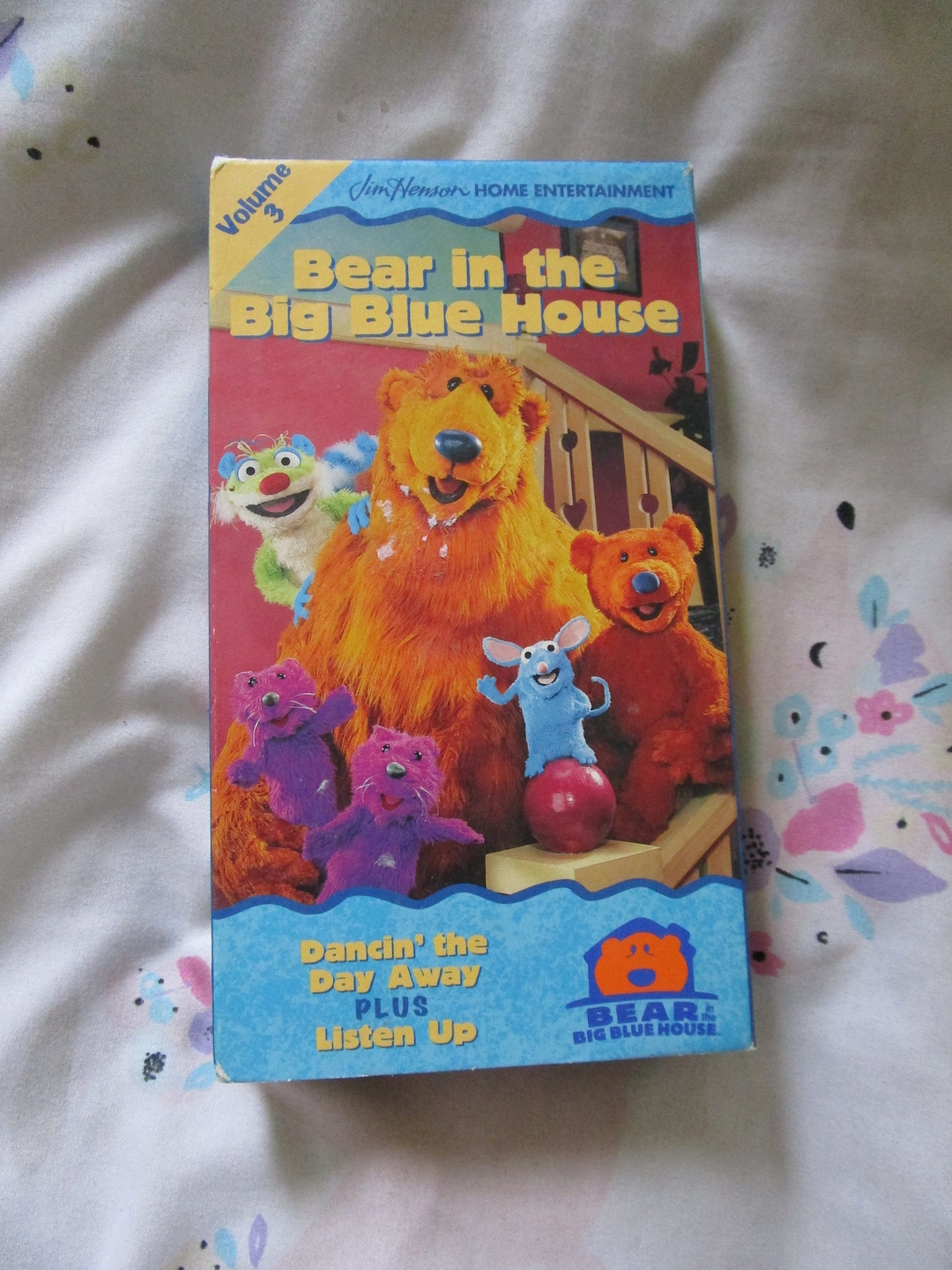 Vintage RARE 2000 Bear in the Big Blue House Volume 3 VHS Tape - Etsy