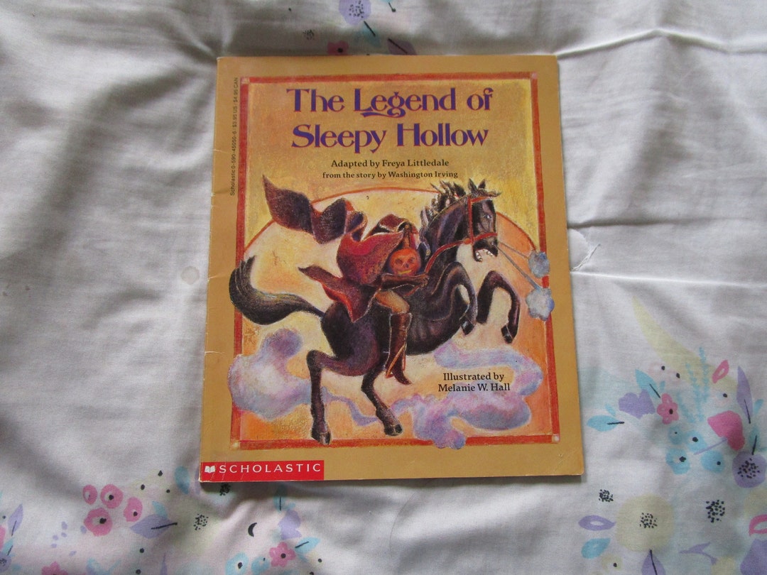 Vintage 1992 Scholastic the Legend of Sleepy Hollow SC Book - Etsy