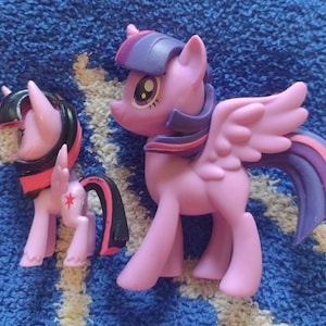Vintage MLP Twilight Sparkle Set of 2 Plastic Figures - Etsy