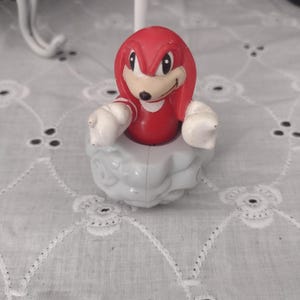 Vintage Sonic the Hedgehog Knuckles in a Cloud Plastic Toy - Etsy