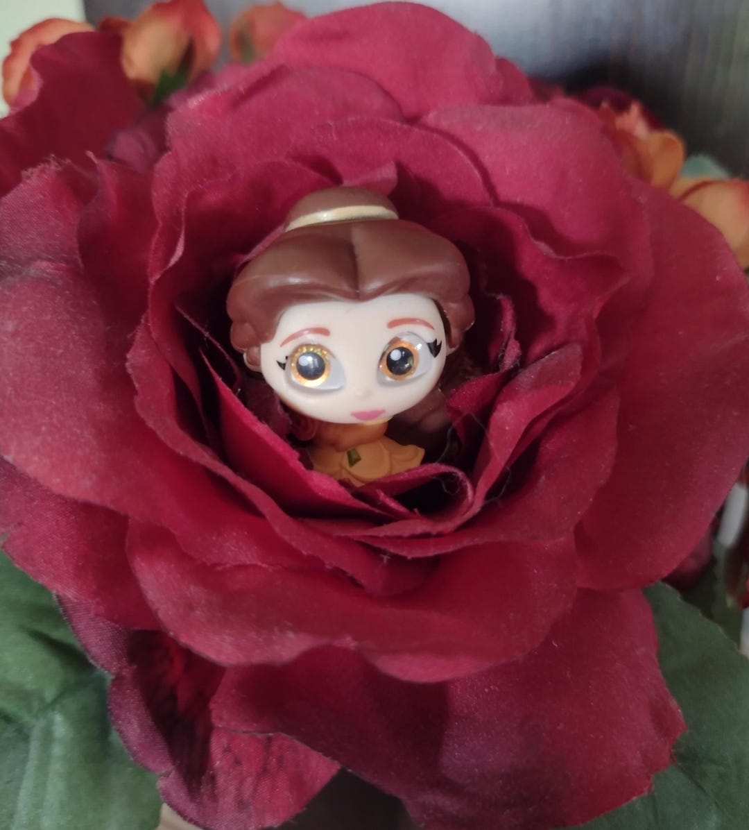 Vintage Disney Beauty and the Beast Belle Doorable Figure - Etsy
