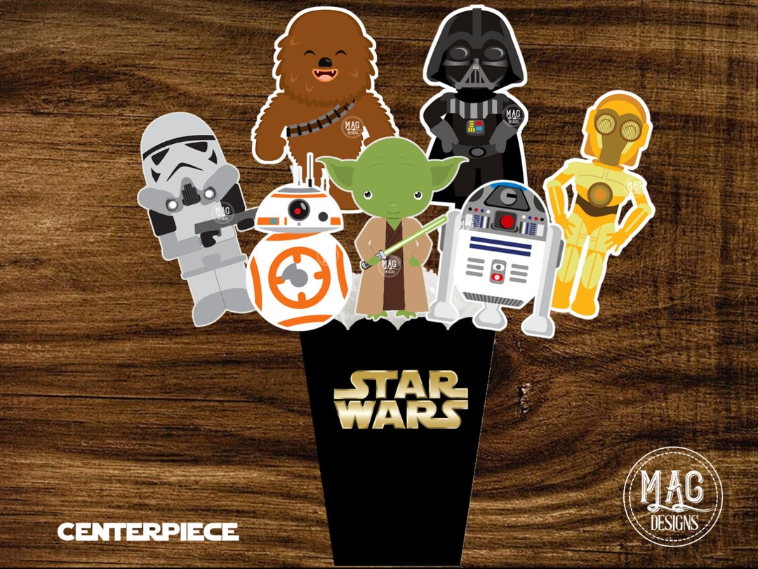 Star Wars Centerpiece, Star Wars Table Centerpiece, Star Wars Cake ...