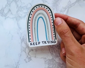 Pastel Rainbow Sticker - Etsy