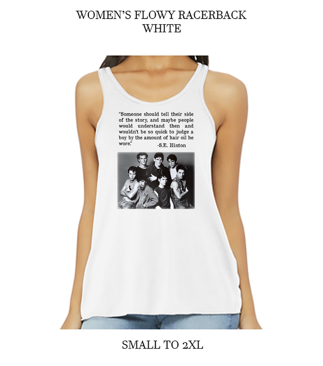 The Outsiders S.E. Hinton Quote - Etsy Norway