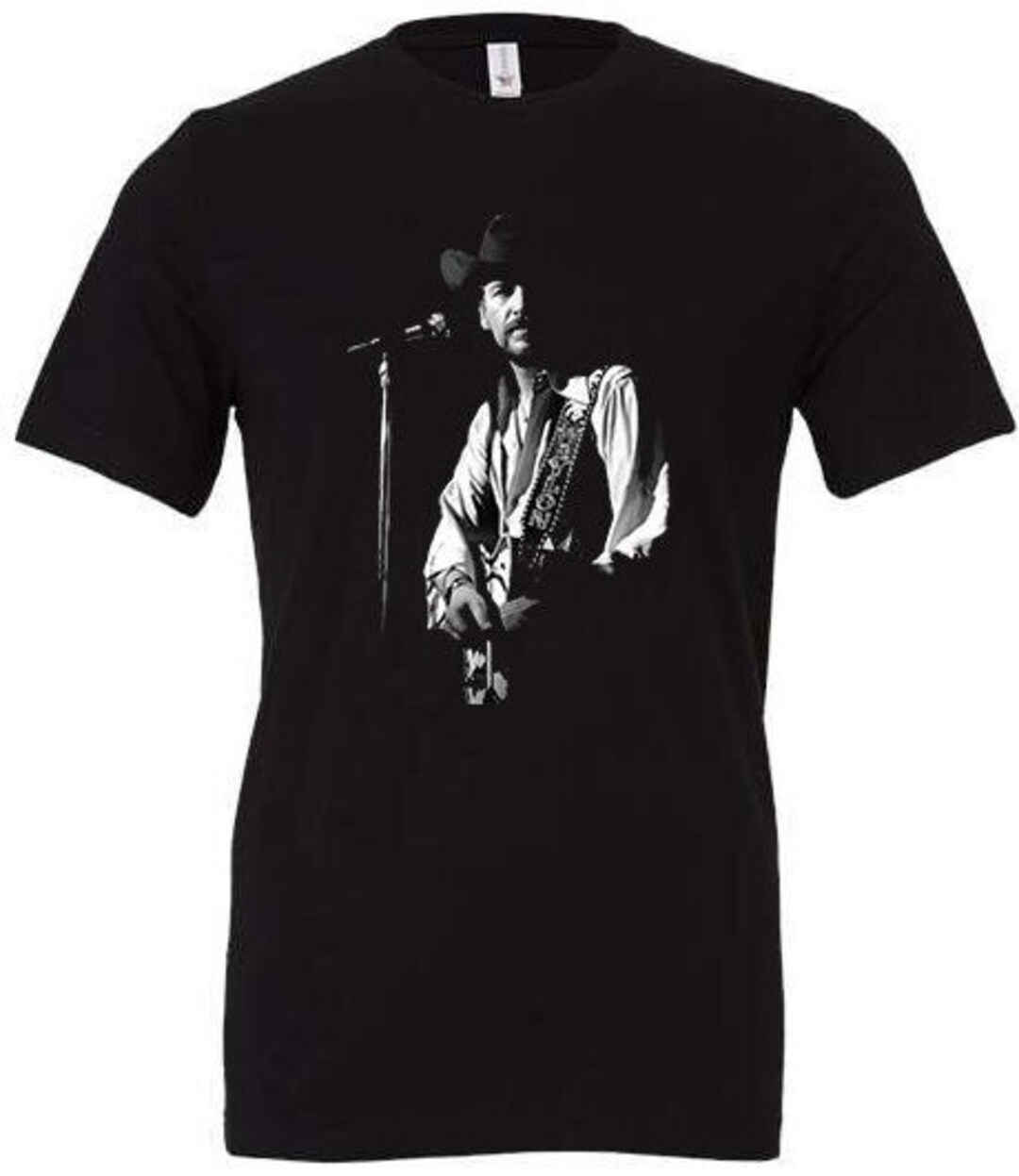 Waylon Guitar Tee - Etsy