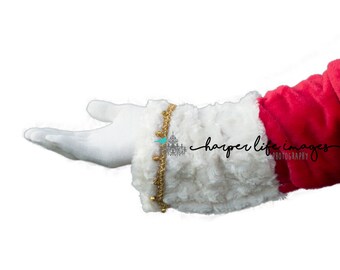 Santa Hand Overlay | Etsy