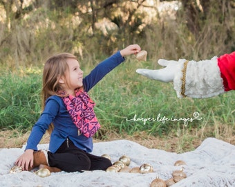 Santa Hand Overlay | Etsy