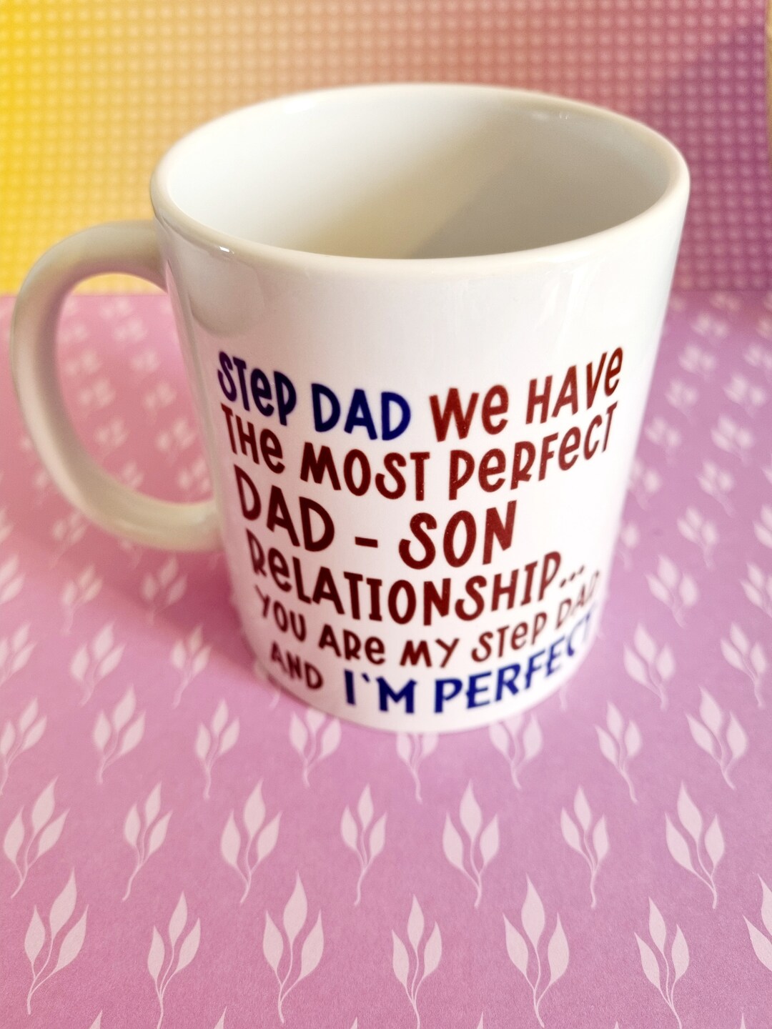 Step Dad Mug, Father's Day Gift - Etsy UK
