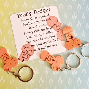 Trolley Token Trolley Coin Coins Funny Trolley Tokens Willy Rude ...