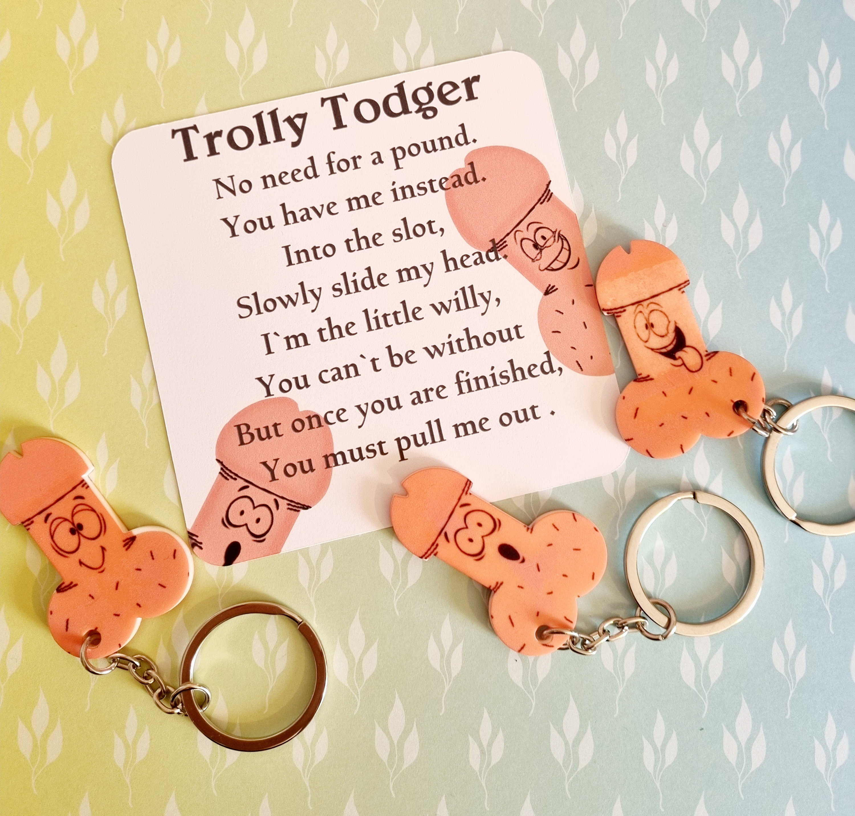 Trolley Token Trolley Coin Coins Funny Trolley Tokens Willy Rude ...