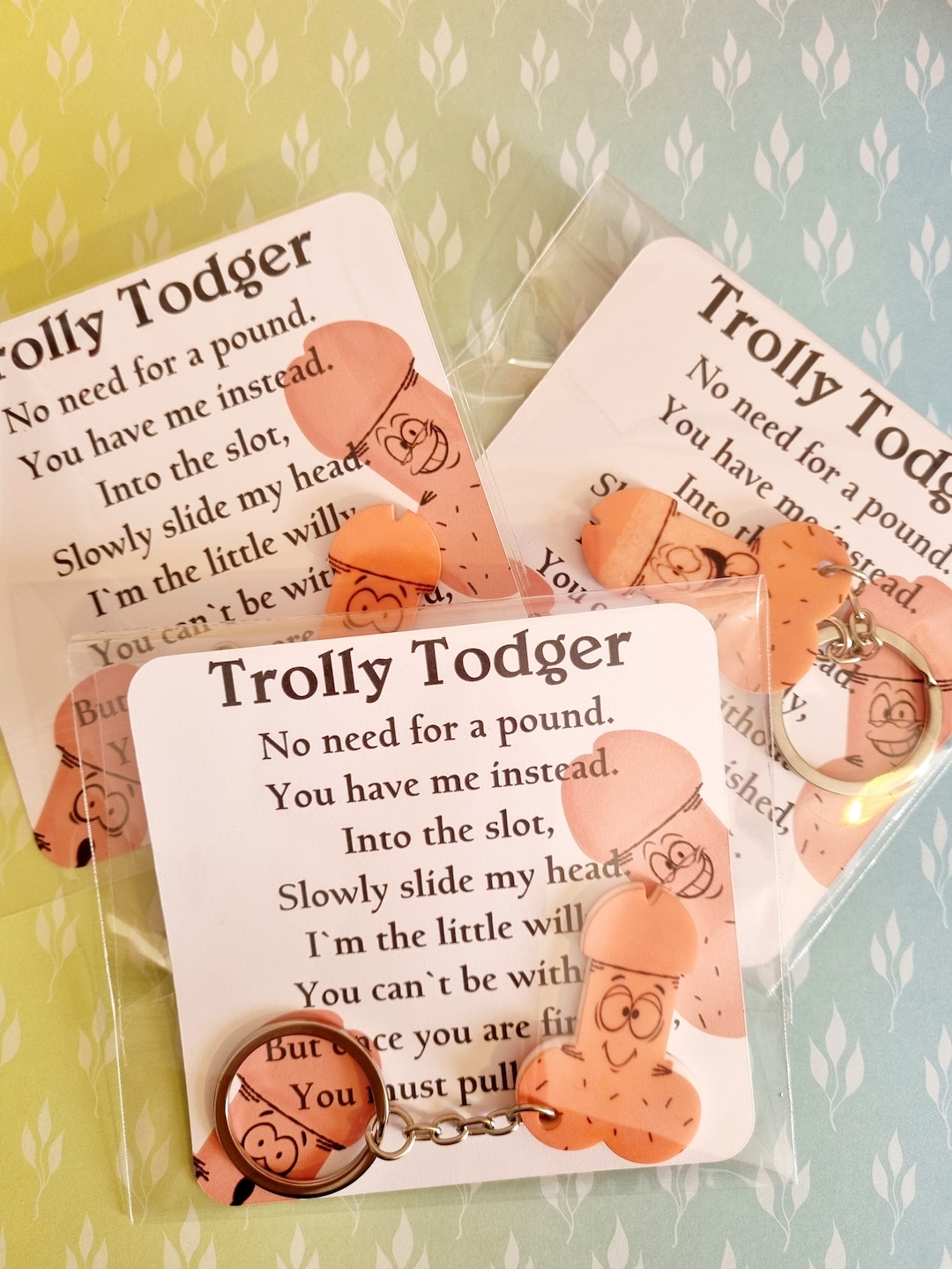 Trolley Token Trolley Coin Coins Funny Trolley Tokens Willy Rude ...