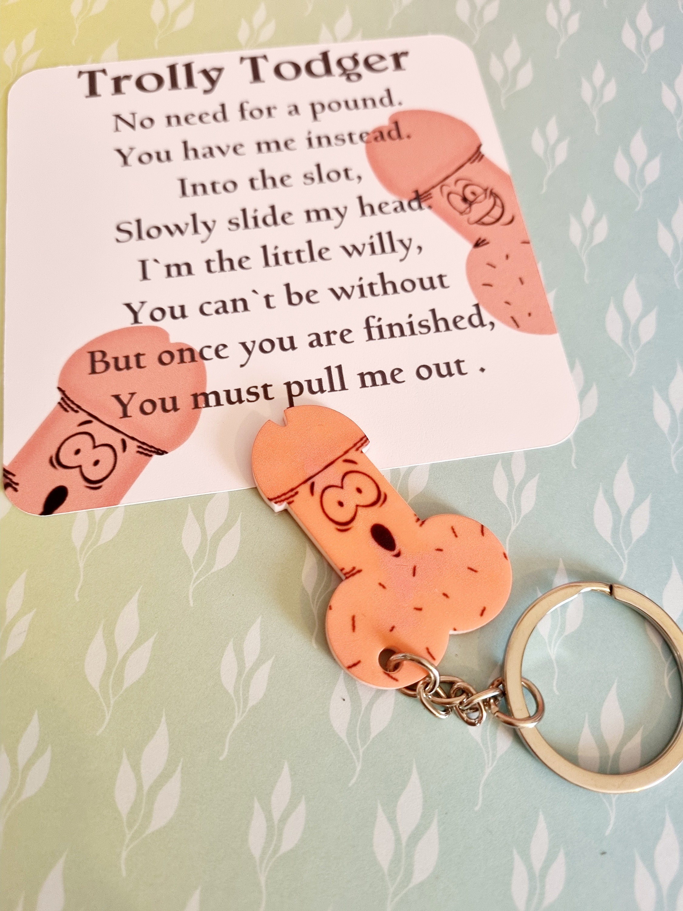 Trolley Token Trolley Coin Coins Funny Trolley Tokens Willy Rude ...