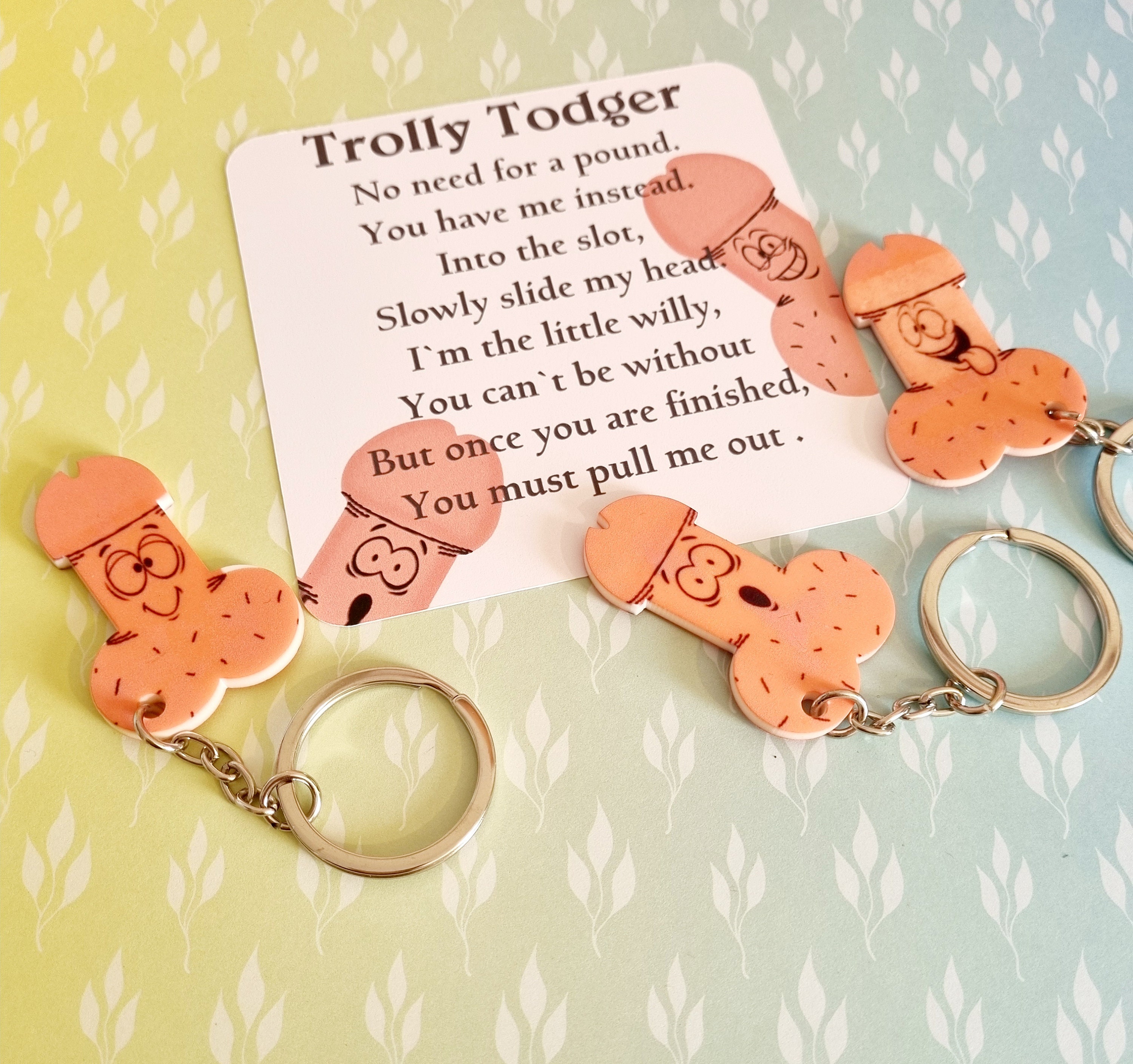 Trolley Token Trolley Coin Coins Funny Trolley Tokens Willy Rude ...