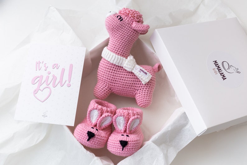 Pregnancy Gift Box Pink Its a Girl Baby Girl Shower Idea Best - Etsy