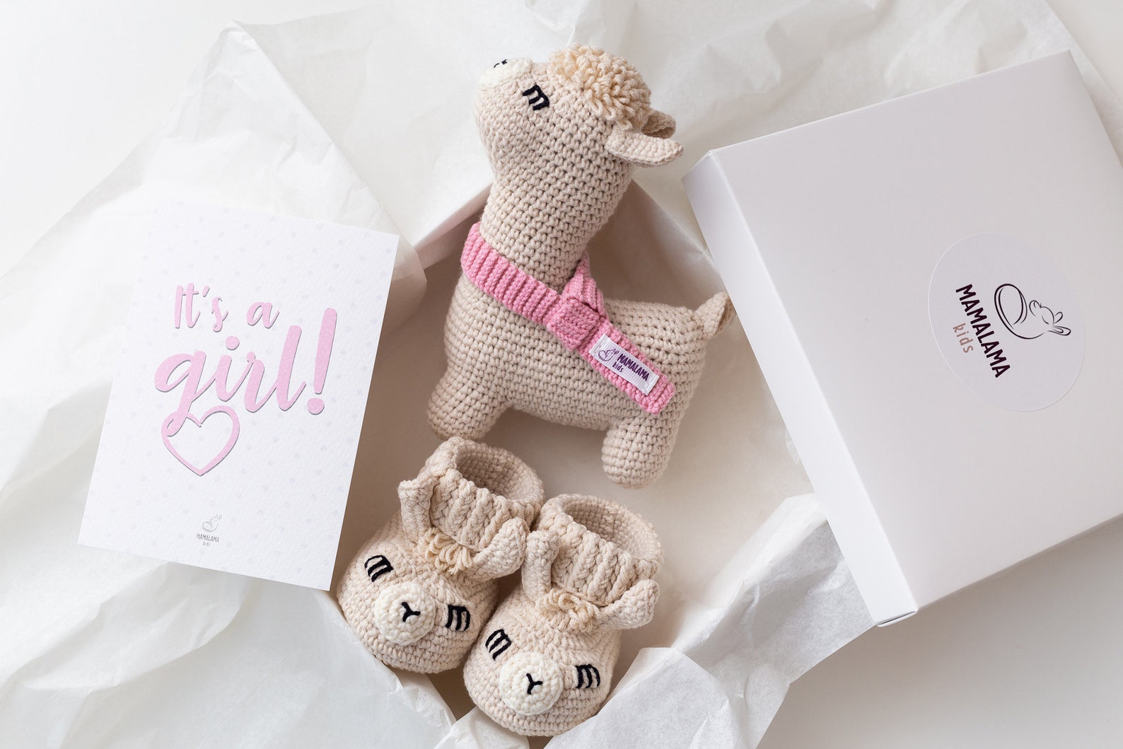 Pregnancy Gift Box New Mommy Present Set Expecting Baby Girl Shower ...