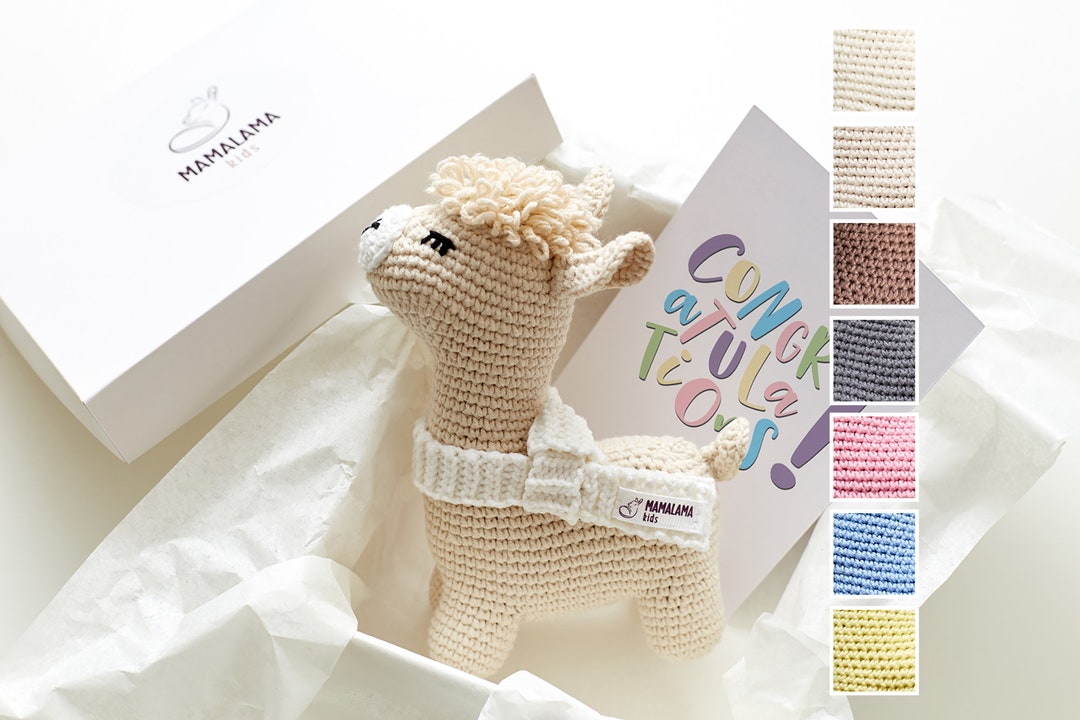 Pregnancy Gift Congratulations Llama Toy New Baby Reveal - Etsy