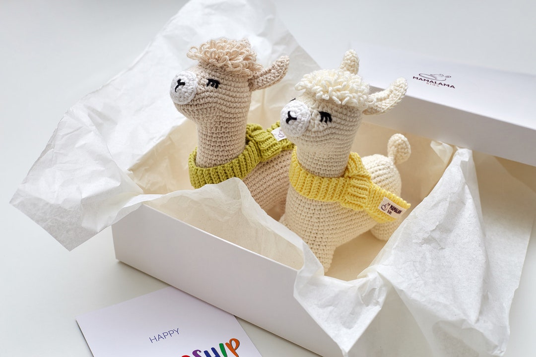 Best Friends Forever Crochet Llama Alpaca Toy Friendship Gifts Best ...