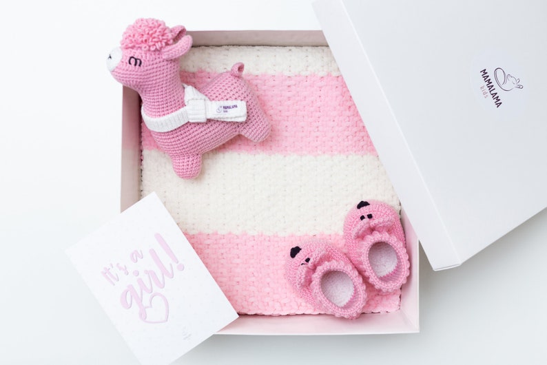 Pregnancy Gift Box Pink Its a Girl Baby Girl Shower Idea Best Pregnancy ...