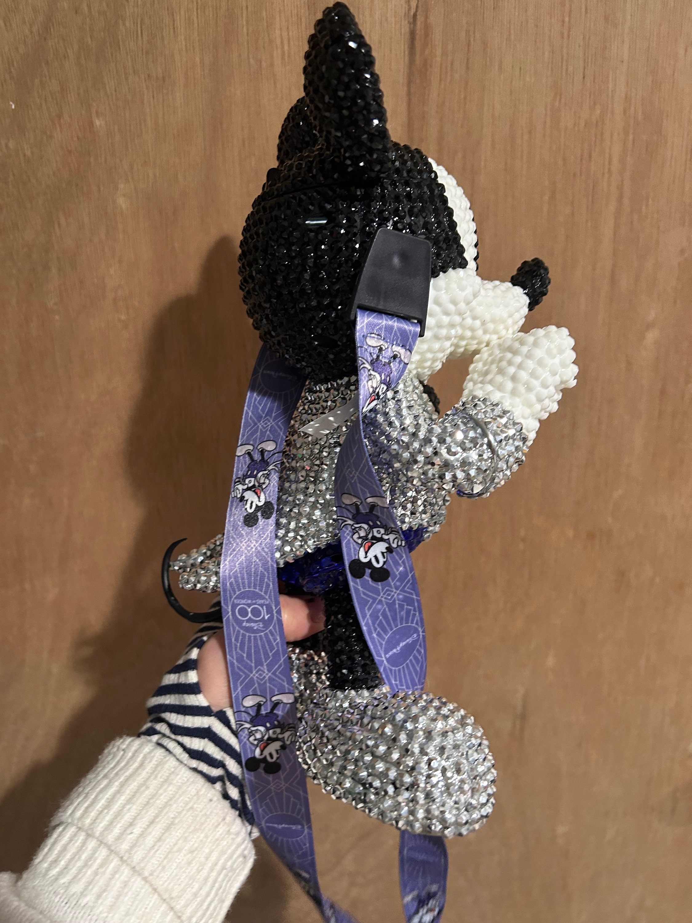 100th Celebration Mickey Mouse Disney Inspired Bedazzled Sipper With ...