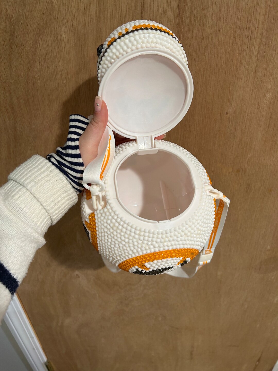 Star Wars BB8 Disney Inspired Bedazzled Popcorn Bucket - Etsy