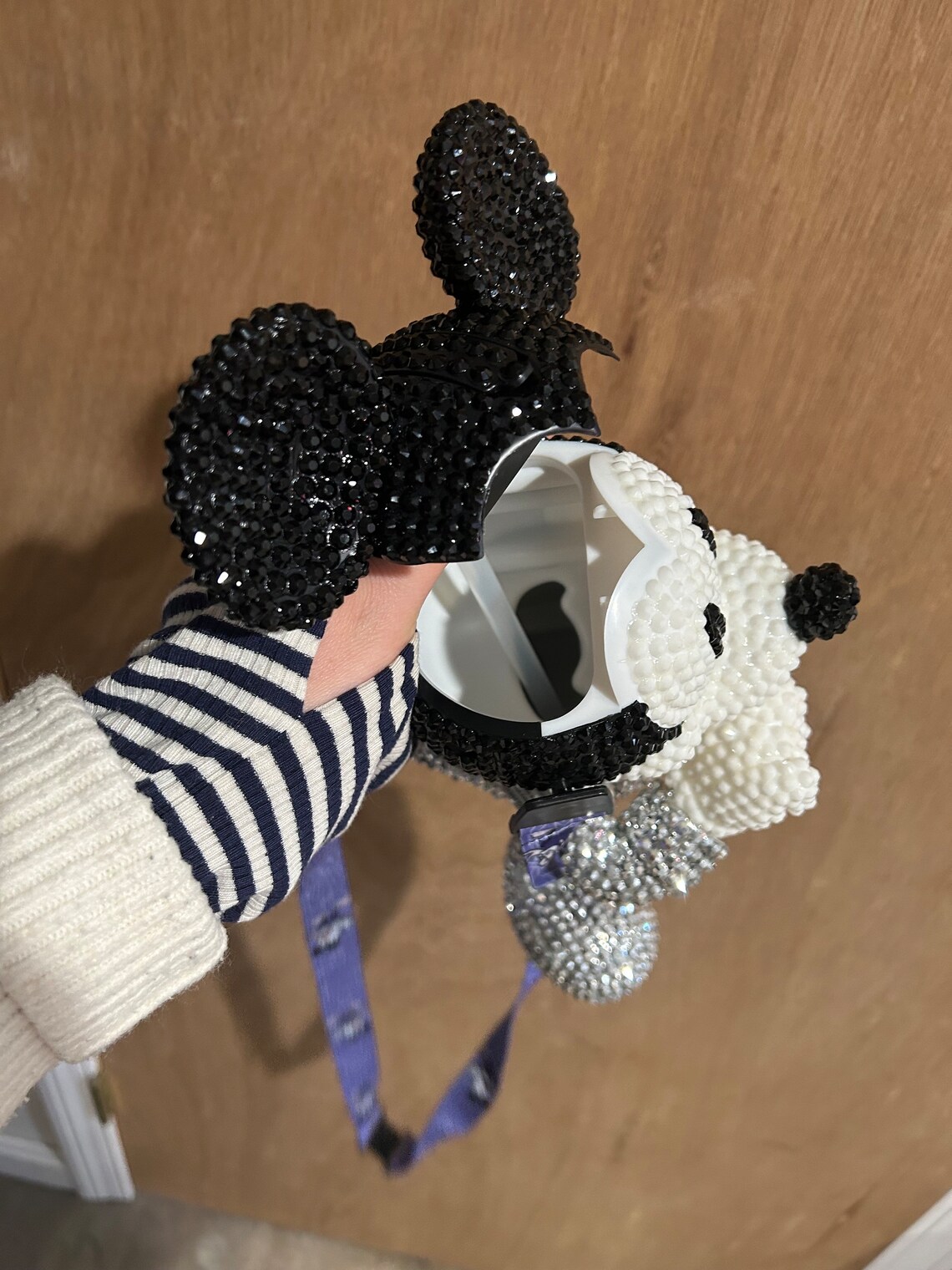 100th Celebration Mickey Mouse Disney Inspired Bedazzled Sipper With ...