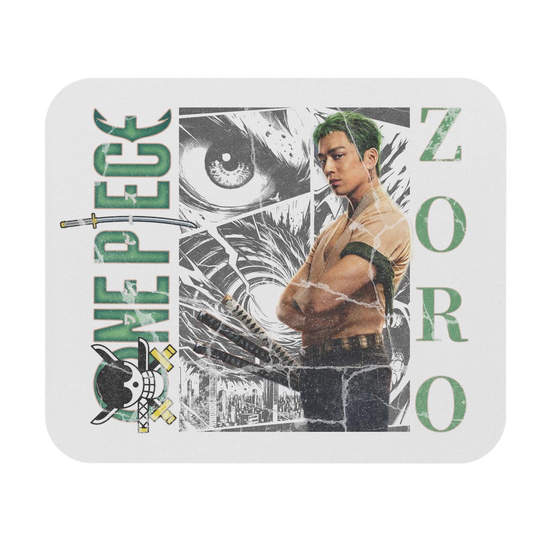 Netflix Fanart Zoro Mouse Pad rectangle - Etsy