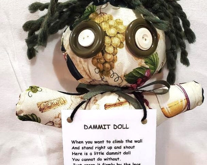 Dammit Doll, Wine Dammit Doll, Its 5 O'clock Somewhere Dammit Doll ...