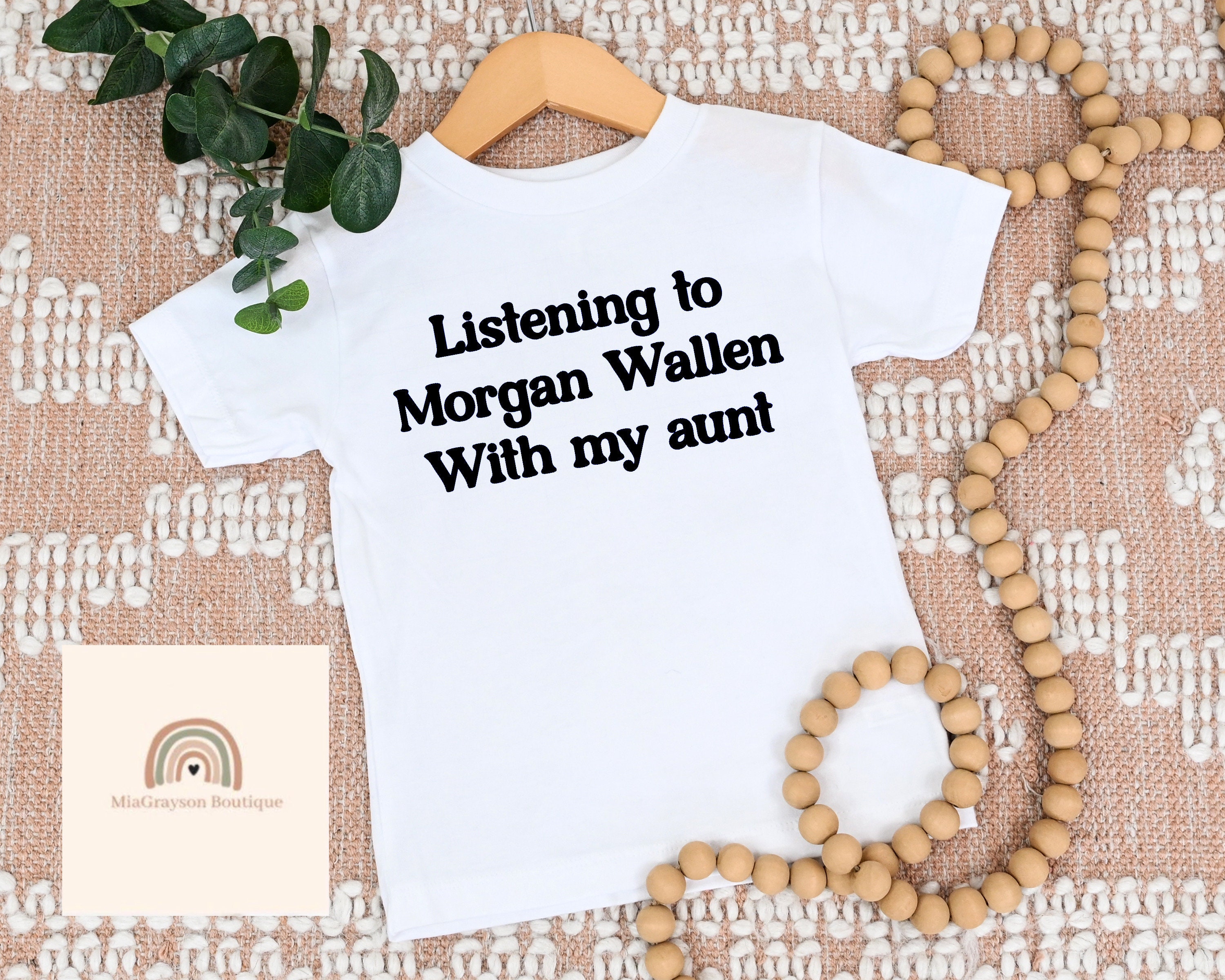 Morgan Wallen Baby Onesie® | Morgan Wallen Aunt Baby Onesie® | Retro ...