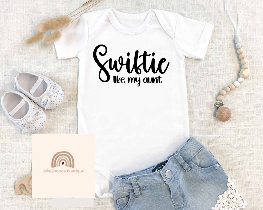 Swift Baby Onesie®, Swiftie Like My Aunt, Gift From Aunt, Aunt Bestie ...