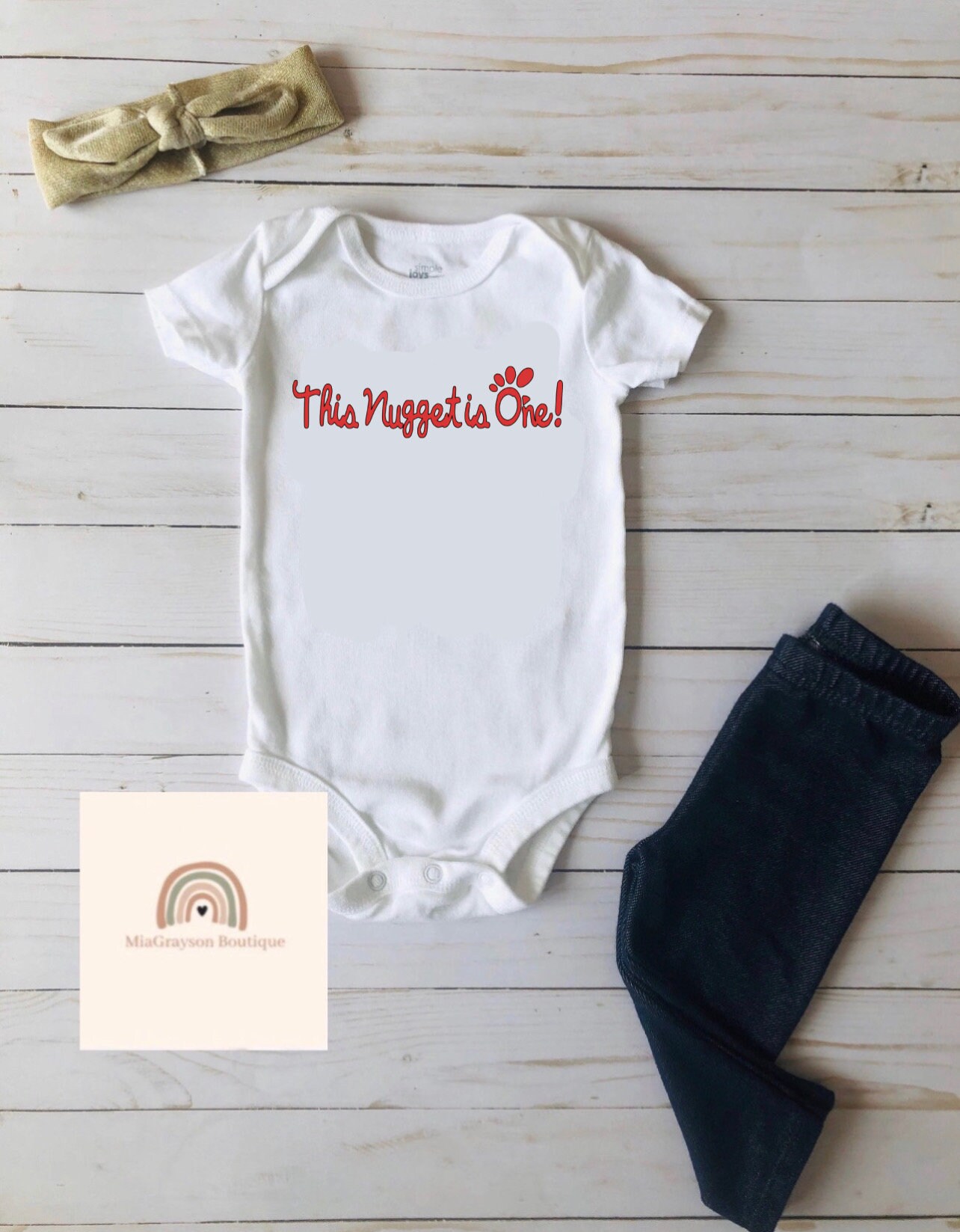 This Nugget is One, Birthday Nugget Onesie® , Little Nugget Shirt, 1st ...