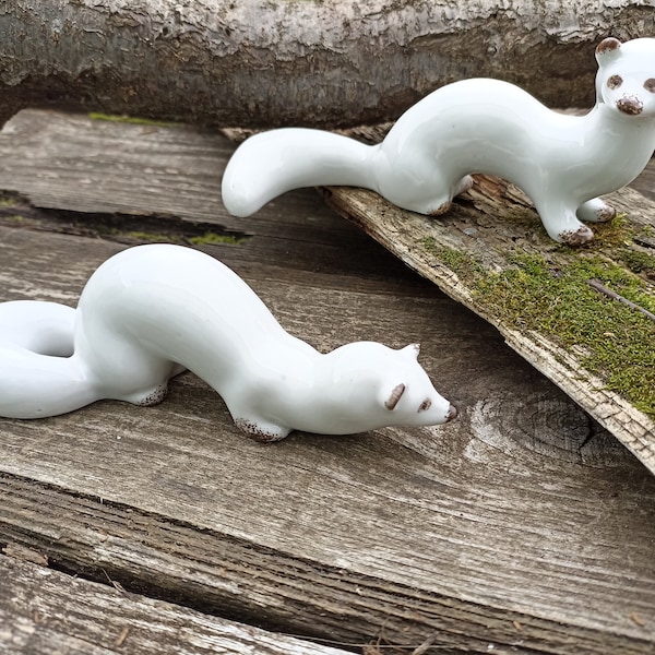 Porcelain Animals Figurines - Etsy