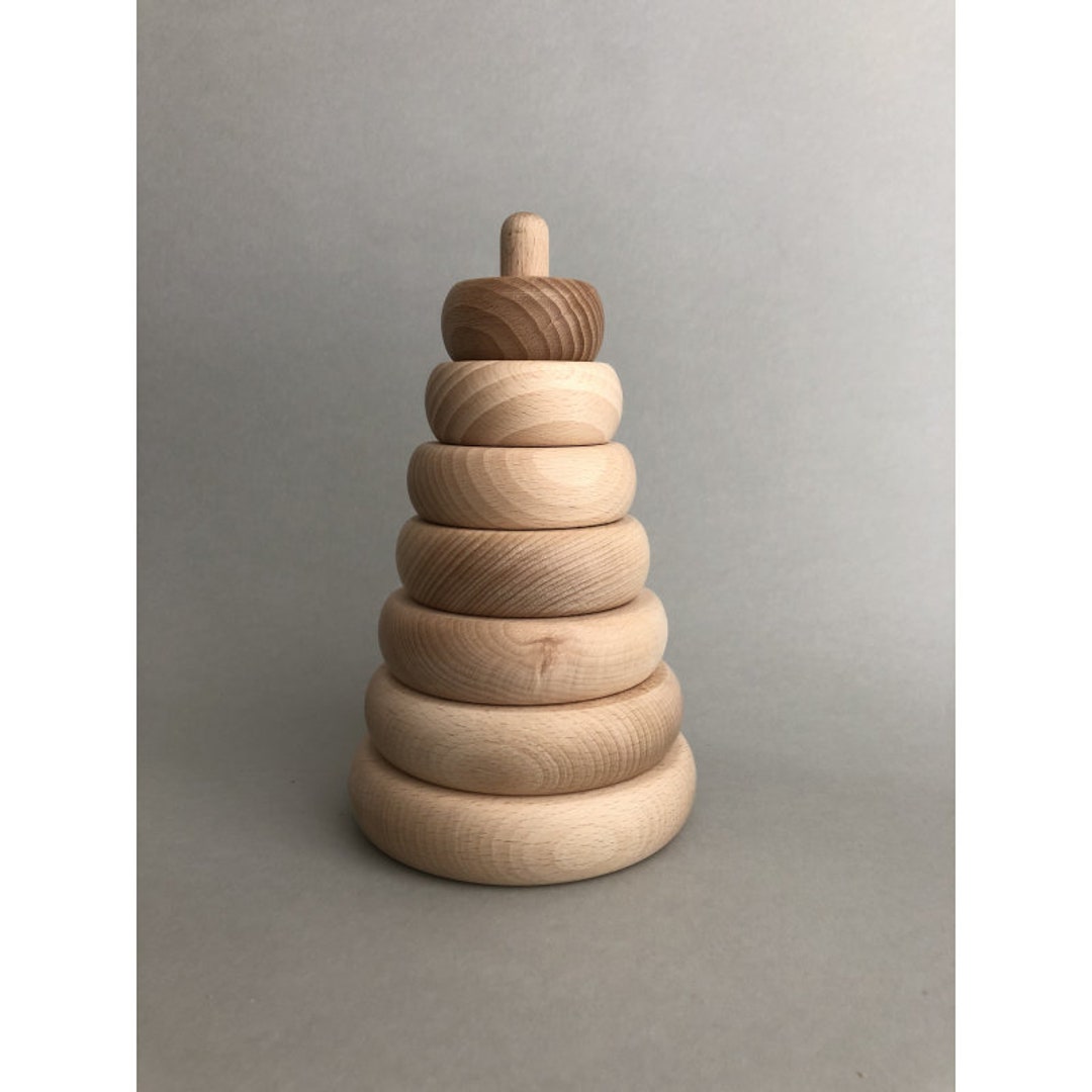 Wooden Pyramid / Eco Toy / for Baby / Toy for Baby / Toddler Toy ...