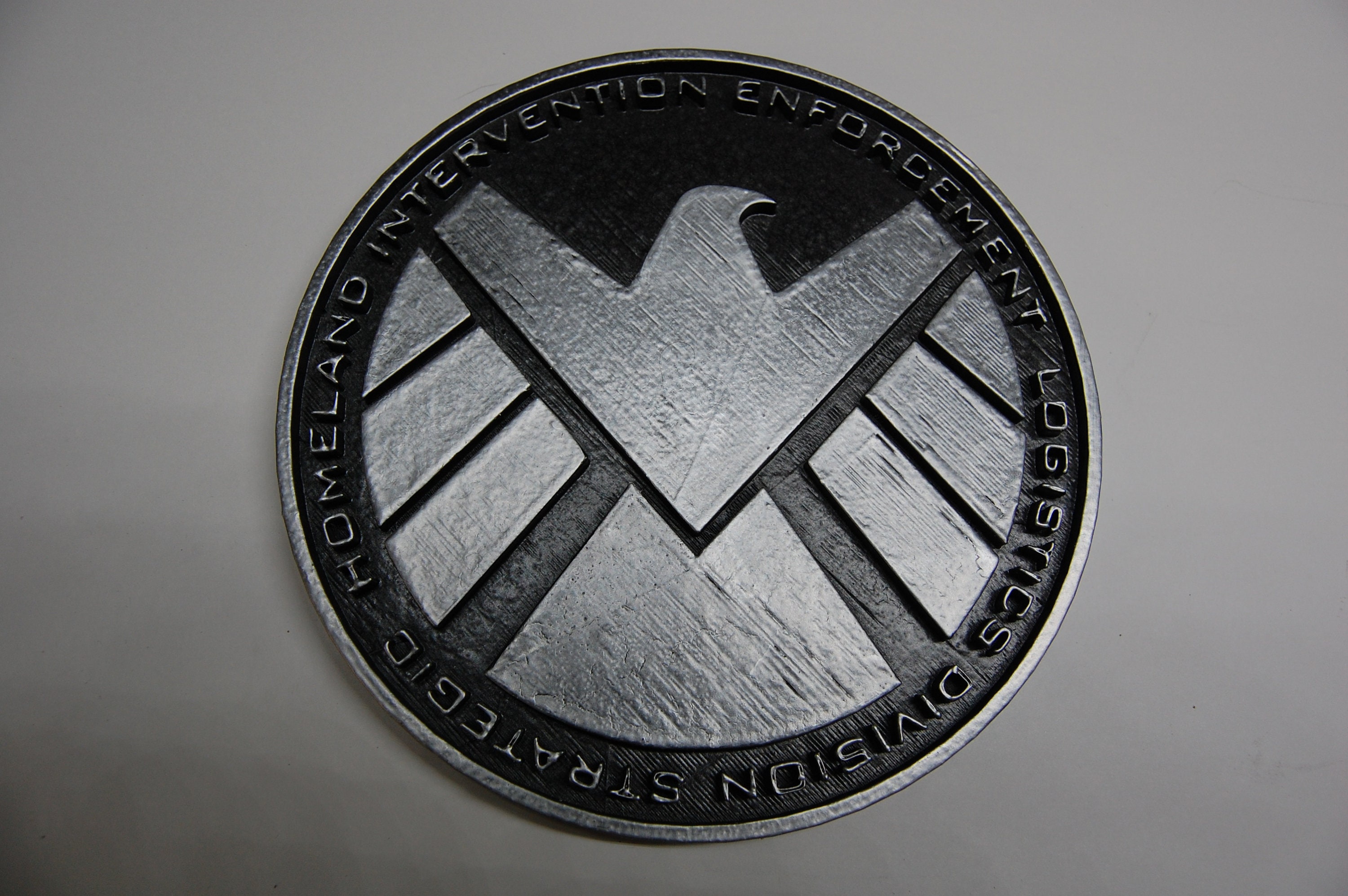 Marvel SHIELD Inspired Wall Plaque - Etsy Nederland