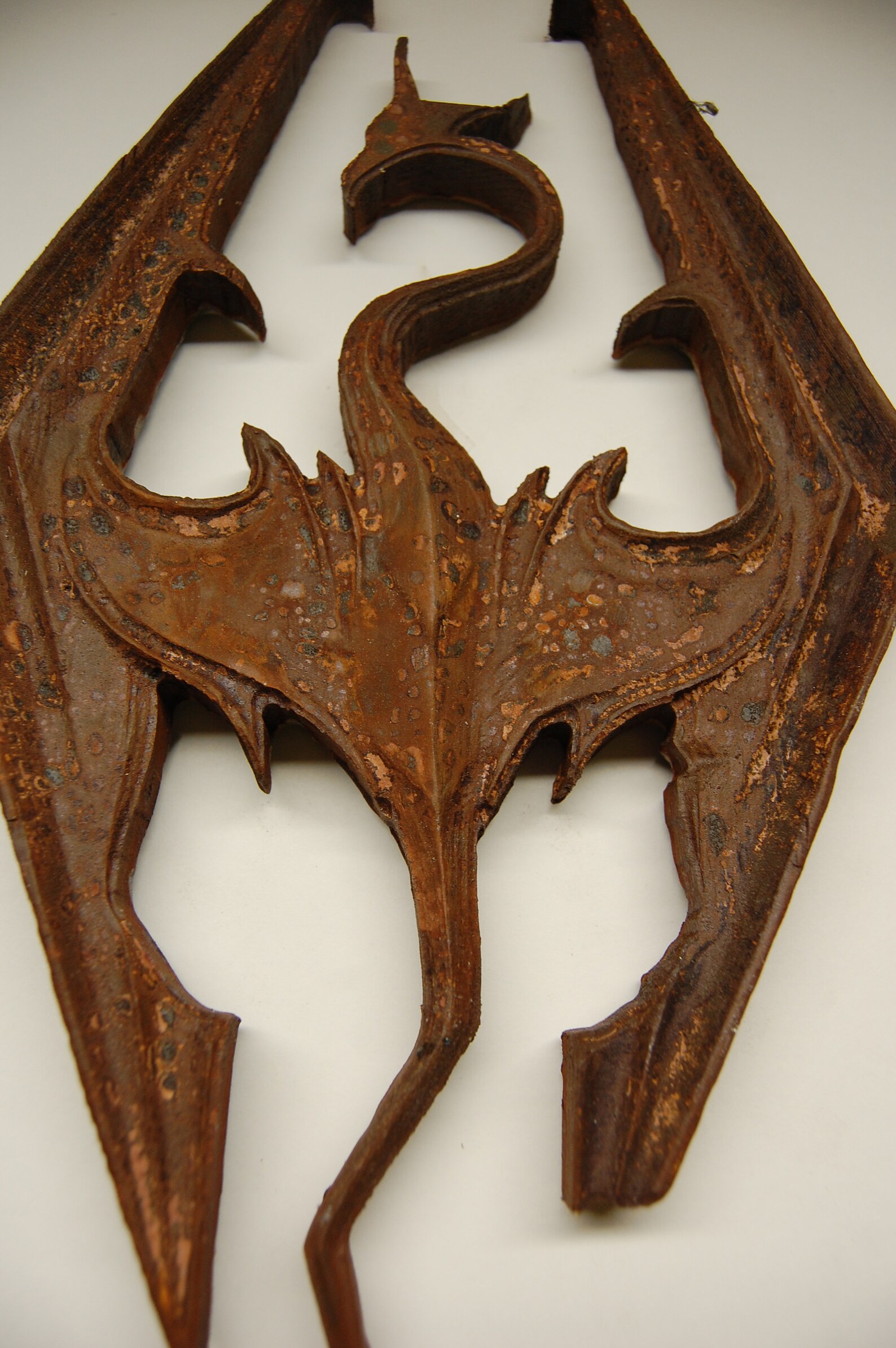 Skyrim Dragon Wall Hanger - Etsy