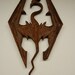 Skyrim Dragon Wall Hanger - Etsy