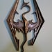 Skyrim Dragon Wall Hanger - Etsy
