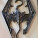Skyrim Dragon Wall Hanger - Etsy