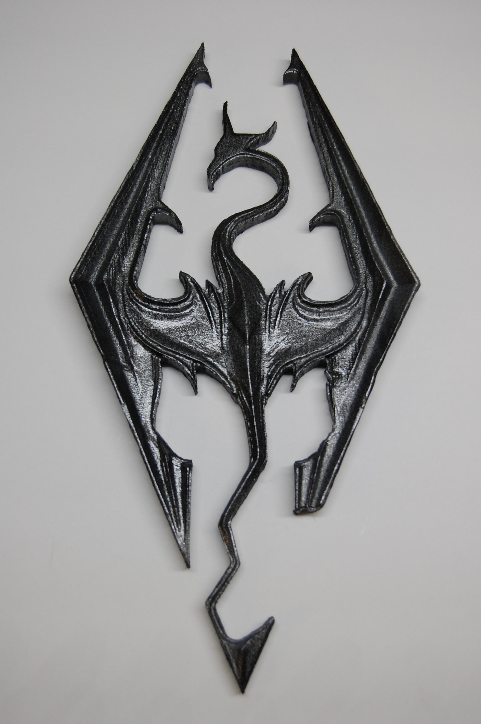 Skyrim Dragon Wall Hanger - Etsy