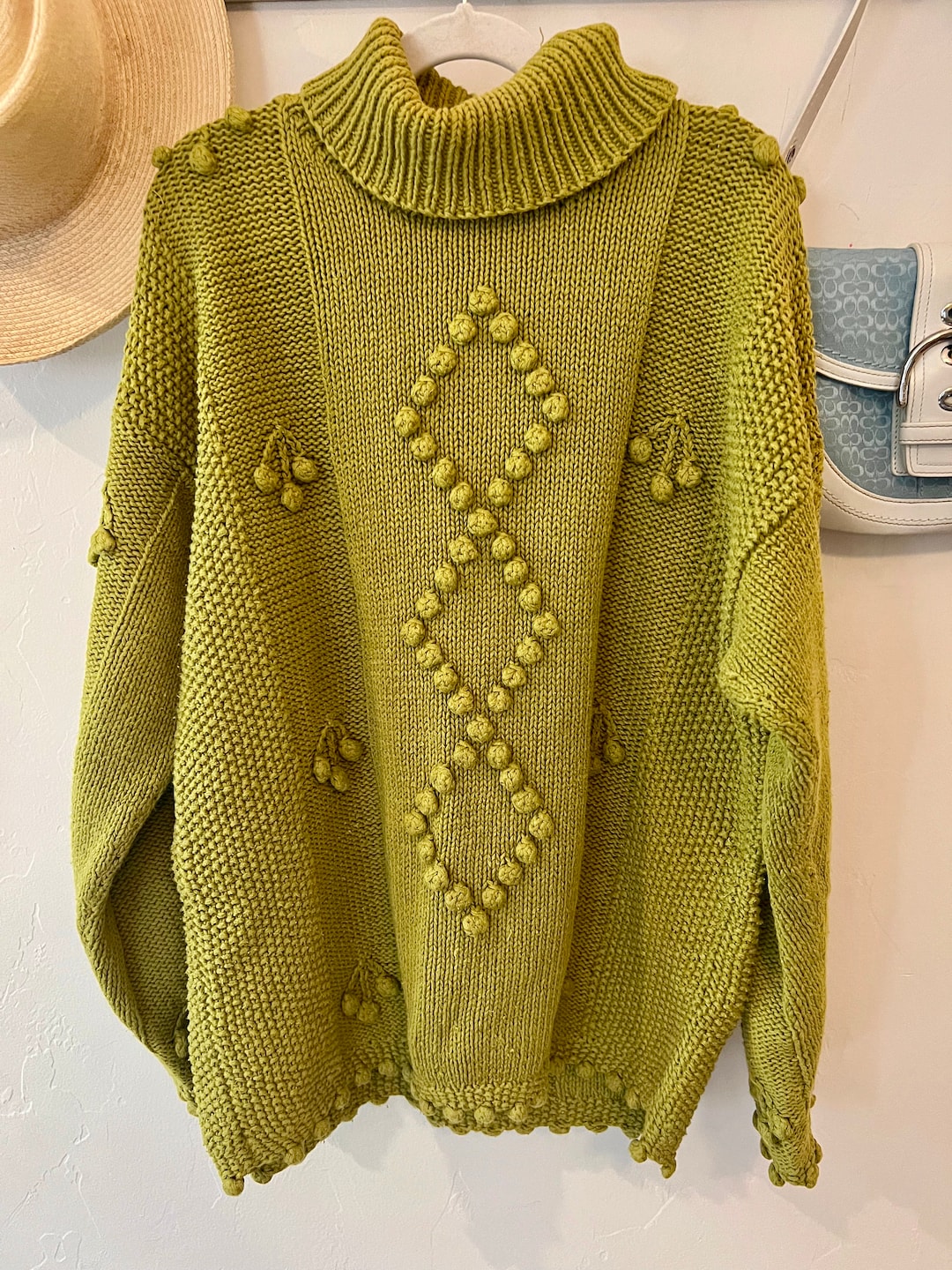 Generra Popcorn Sweater - Etsy