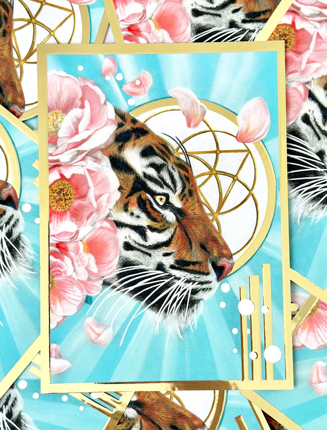 Tiger Art Print - Awaiting Transformation - Limited Edition Print ...