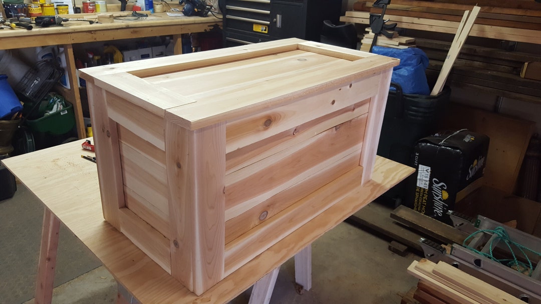 Unfinished All Cedar Hope Chest - Etsy