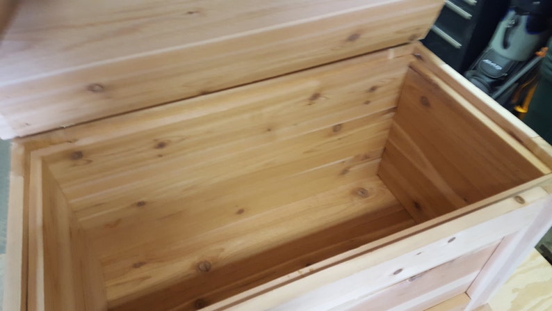 Unfinished All Cedar Hope Chest - Etsy