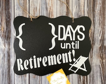 Retirement Sign - Etsy