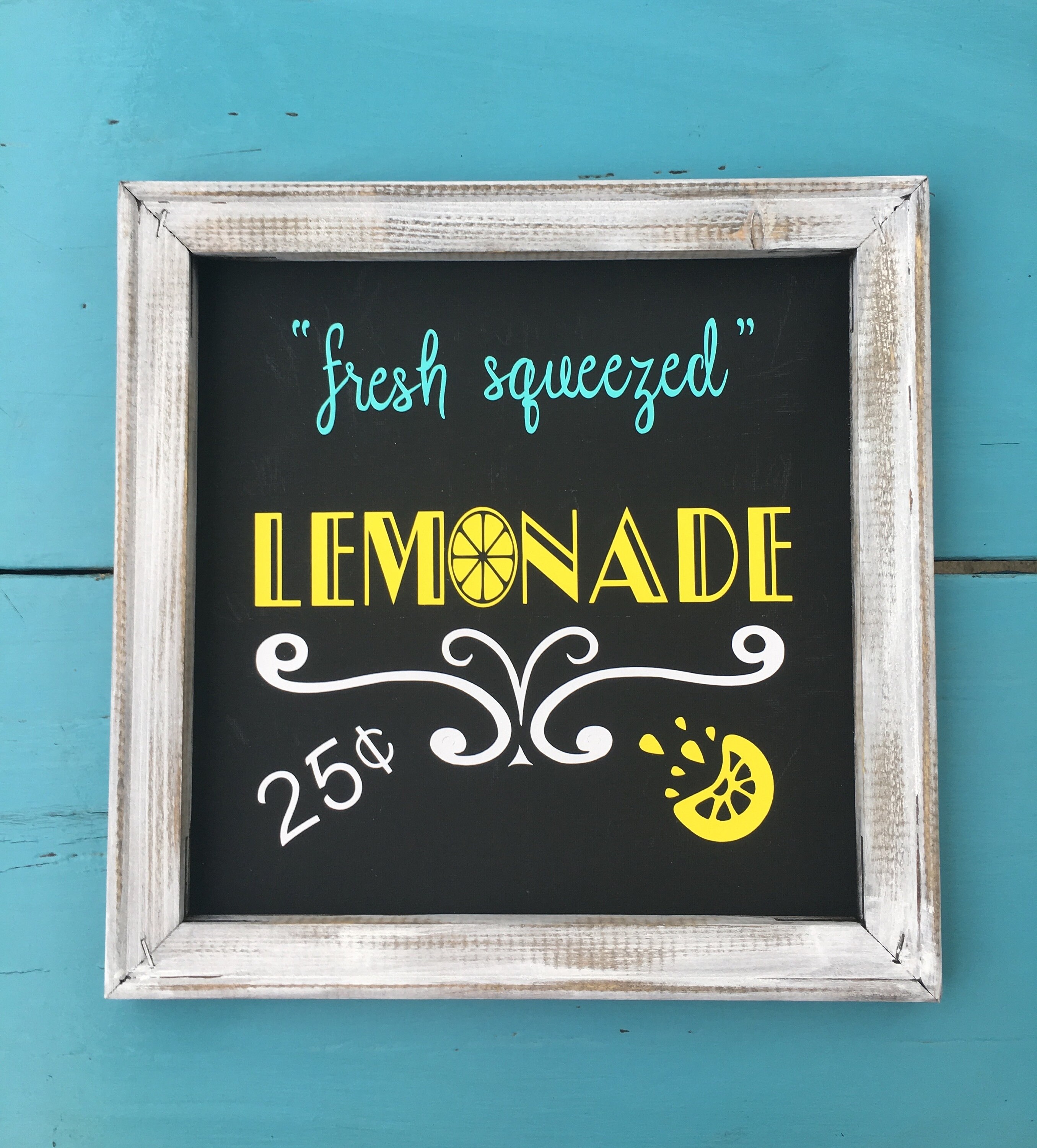 Lemonade Sign 50 Cents