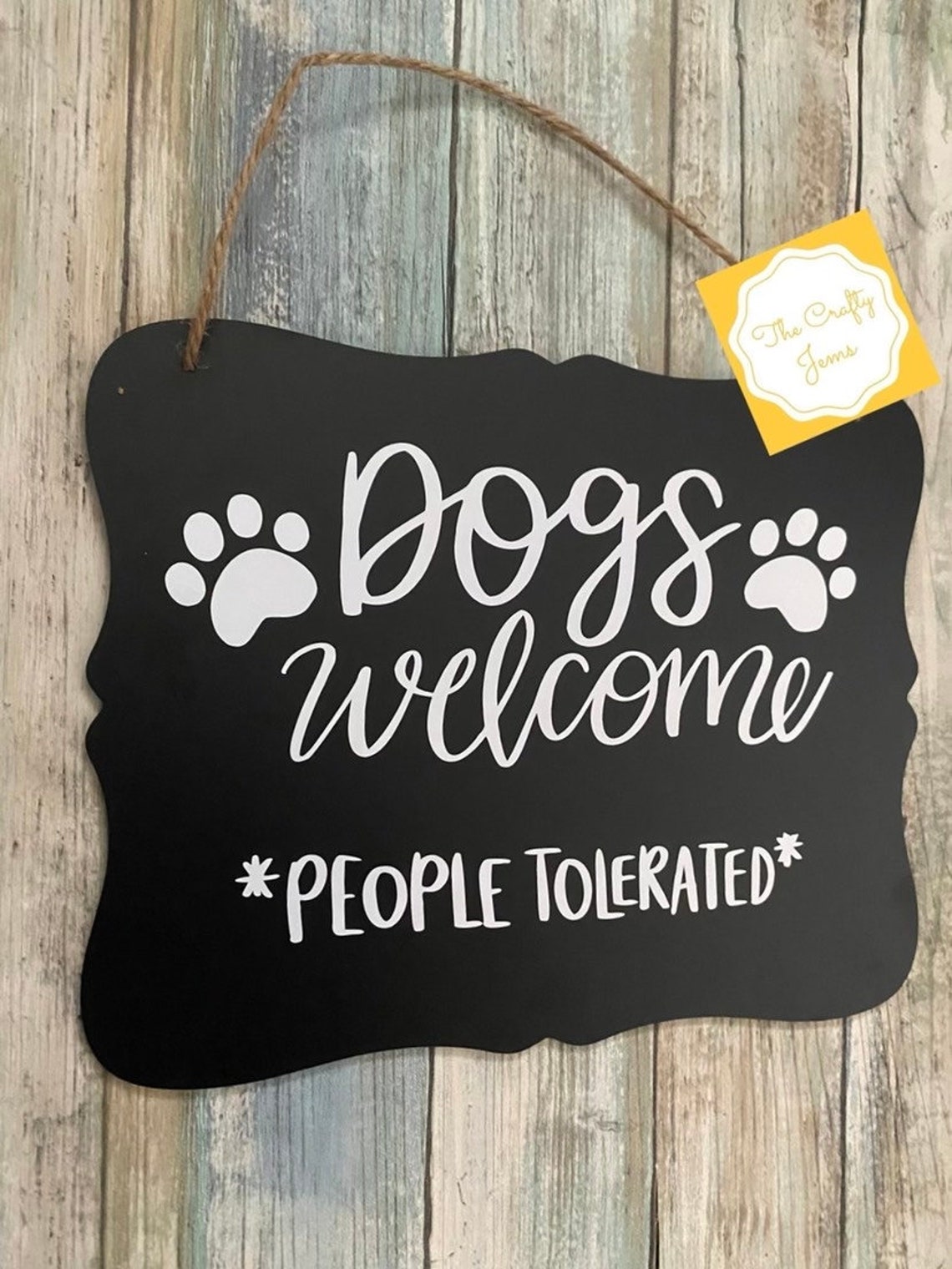 Dogs Welcome Chalkboard Sign - Etsy