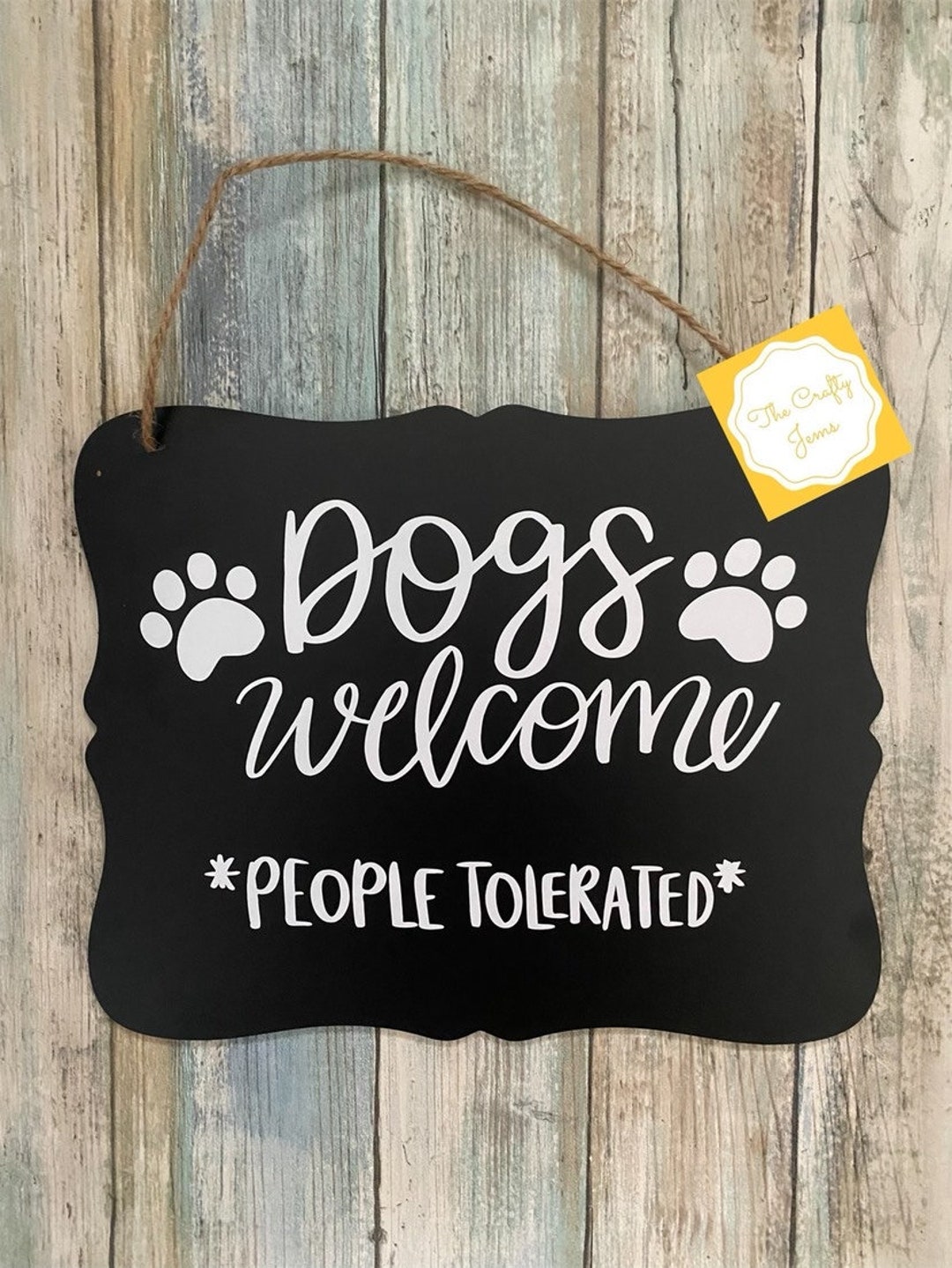 Dogs Welcome Chalkboard Sign - Etsy